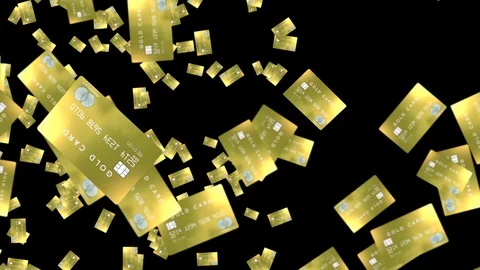 card particle animation | Stock Video | Pond5