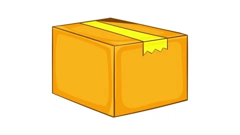 Cardboard Box Animation Stock Video Footage | Royalty Free Cardboard ...