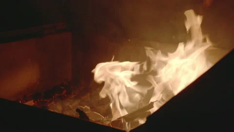 Cardboard Burning Stock Video Footage | Royalty Free Cardboard Burning ...