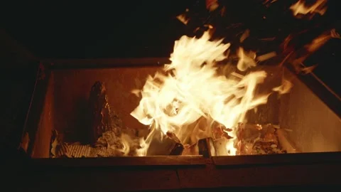 Cardboard Burning Stock Video Footage | Royalty Free Cardboard Burning ...