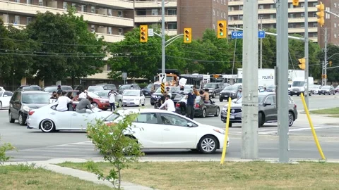 Blocking Cars Stock Video Footage | Royalty Free Blocking Cars Videos ...