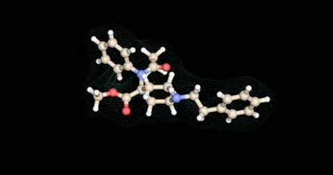 Carfentanil , carfentanyl , Wildnil mol... | Stock Video | Pond5