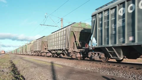 Freight Train Tracks Stock Videos – Royalty-Free HD & 4K Videos