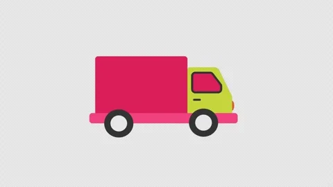 Truck Animation Stock Footage ~ Royalty Free Stock Videos | Pond5