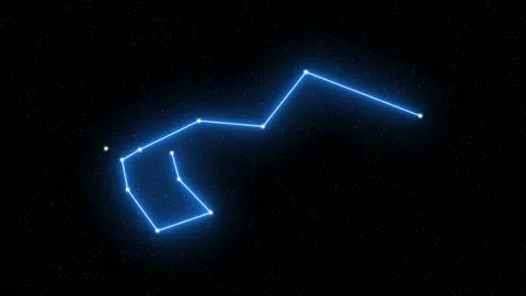 Carina - Animated zodiac constellation s... | Stock Video | Pond5