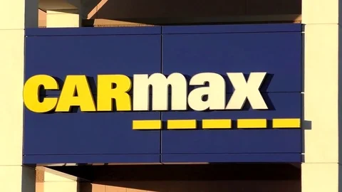 CarMax used car dealership, storefront | Stock Video | Pond5