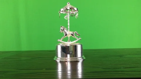Carousel Horse Green Screen | Stock Video | Pond5