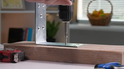 carpenter, male furniture maker using sc... | Stock Video | Pond5