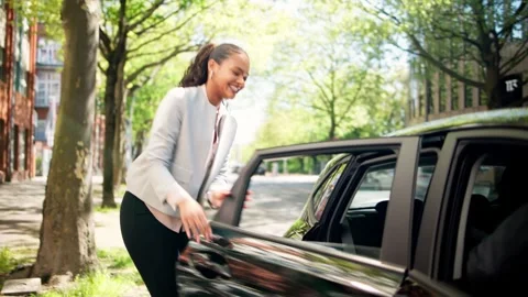 Carpool Ride Sharing. African People | Stock Video | Pond5