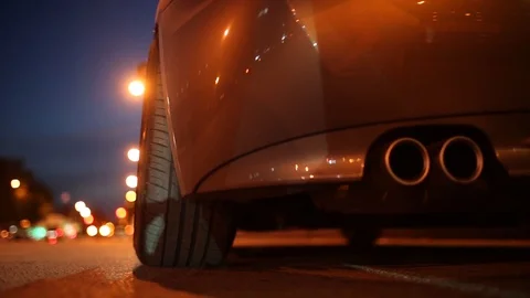 Car Back View Icon Stock Video Footage | Royalty Free Car Back View ...