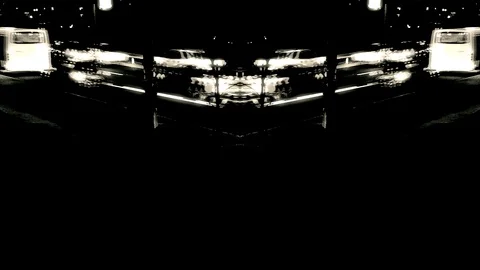 Cars Moving Back On Highway In Very Fast... | Stock Video | Pond5