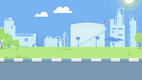 Carton animation background for motion g... | Stock Video | Pond5