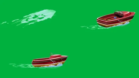 Cartoon 2d animation Boat Boat Boat Boat... | Stock Video | Pond5