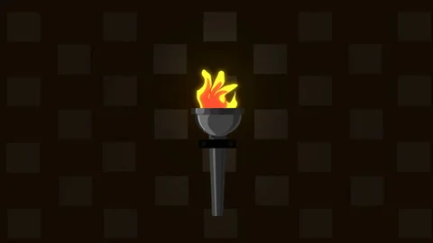 Cartoon Ancient Torch | Stock Video | Pond5