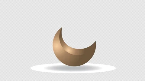 Half Moon Cartoon Stock Video Footage | Royalty Free Half Moon Cartoon ...