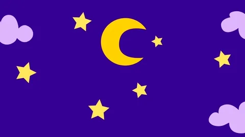 Cartoon Star Night Stock Videos – Royalty-Free HD & 4K Videos | Pond5