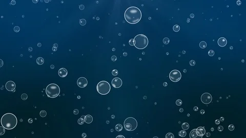 Cartoon animation of oxygen moving upwar... | Stock Video | Pond5