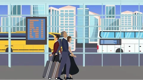 Bus Animation Stock Videos – Royalty-Free HD & 4K Videos