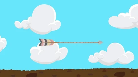 Flying Arrow Stock Video Footage | Royalty Free Flying Arrow Videos | Pond5