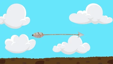 Flying Arrow Stock Video Footage | Royalty Free Flying Arrow Videos | Pond5