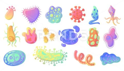 Common Cold Cell Cartoon