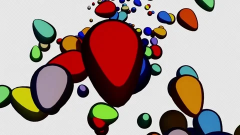 Cartoon Balloons Stock Video Footage | Royalty Free Cartoon Balloons ...