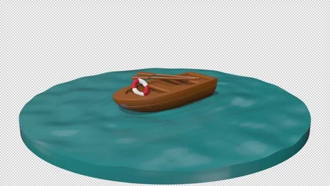 Boat 3D Stock Footage ~ Royalty Free Stock Videos | Pond5