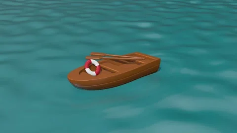 Boat Cartoon Stock Footage ~ Royalty Free Stock Videos | Pond5