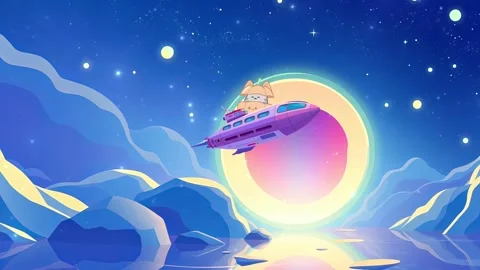 Cartoon Star Night Stock Videos – Royalty-Free HD & 4K Videos | Pond5