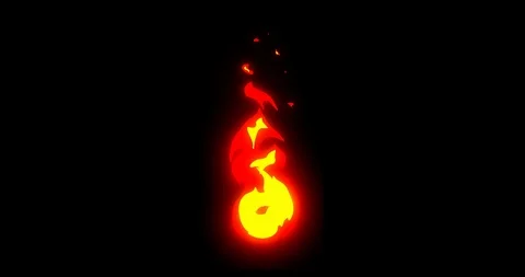 Fire Animation Stock Footage ~ Royalty Free Stock Videos | Pond5