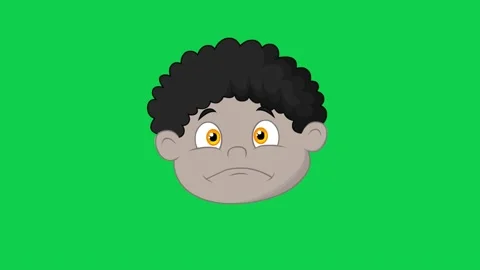 Curly Hair Cartoon Stock Videos – Royalty-Free HD & 4K Videos | Pond5