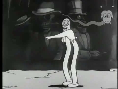 Cartoon of break dancing ghost | Stock Video | Pond5