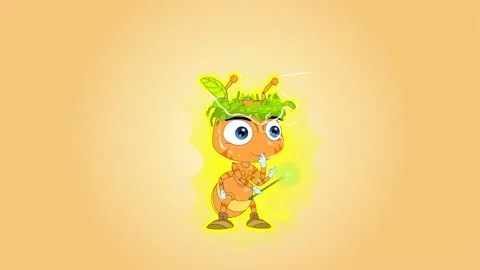 Bug Cartoon Stock Footage ~ Royalty Free Stock Videos | Pond5