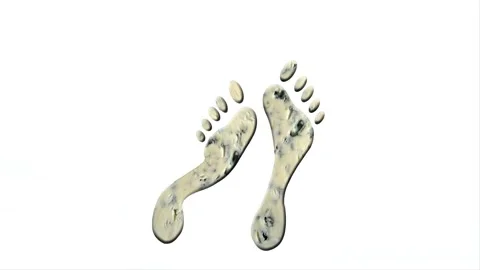 Cartoon - Cheesy feet dancing. Studies ... | Stock Video | Pond5