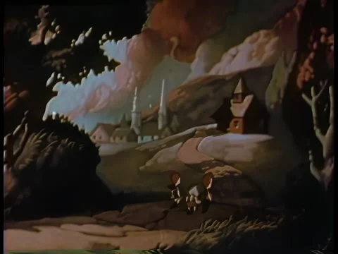 Cartoon of children walking home from sc... | Stock Video | Pond5