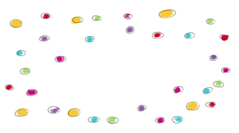 Cartoon Dots Stock Videos – Royalty-Free HD & 4K Videos