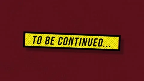 After Effects: Cartoon Comic To Be Continued Title Template #266281519