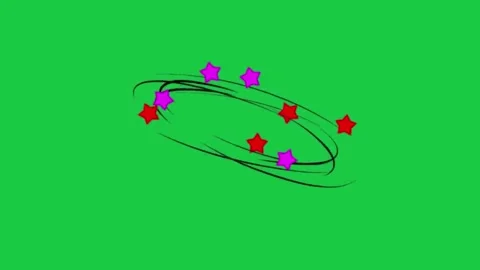 Cartoon Dizzy Effect Loop Animation Isol... | Stock Video | Pond5