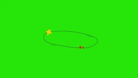 Cartoon Dizzy Stars Birds Motion Graphi... | Stock Video | Pond5