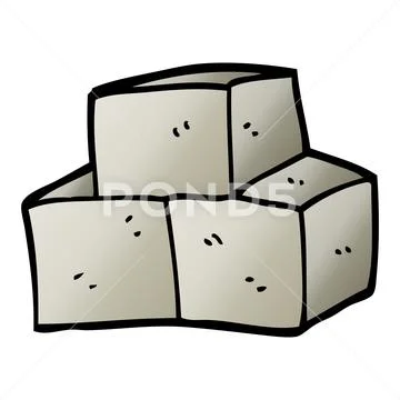 Cartoon doodle breeze blocks: Graphic #97582113