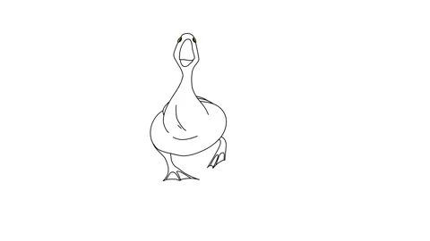 Duck Walking Animation Stock Video Footage | Royalty Free Duck Walking ...