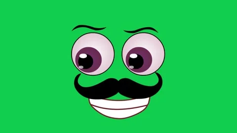 Cartoon With Mustache Stock Videos – Royalty-Free HD & 4K Videos | Pond5