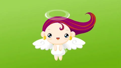 Cartoon fairytale flying 2d animation ba... | Stock Video | Pond5