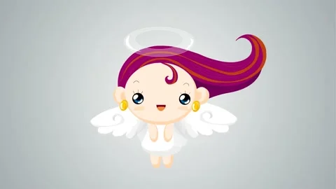Cartoon fairytale flying 2d animation ba... | Stock Video | Pond5