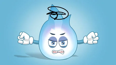 Cartoon Gas Flame Evil with Face Animati... | Stock Video | Pond5