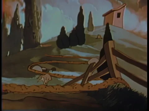 Cartoon of gopher burrowing underground | Stock Video | Pond5