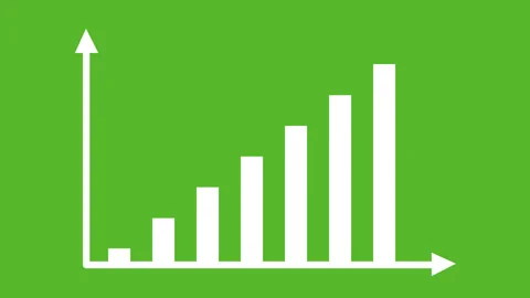 Cartoon graph bar. Animated chart busine... | Stock Video | Pond5