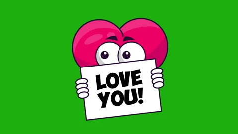 Heart Animation Cartoon Stock Video Footage | Royalty Free Heart ...