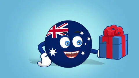 Australian Flag Cartoon Stock Videos – Royalty-Free HD & 4K Videos
