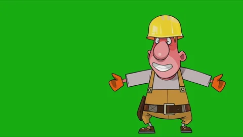 Builder Cartoon Stock Videos – Royalty-Free HD & 4K Videos | Pond5